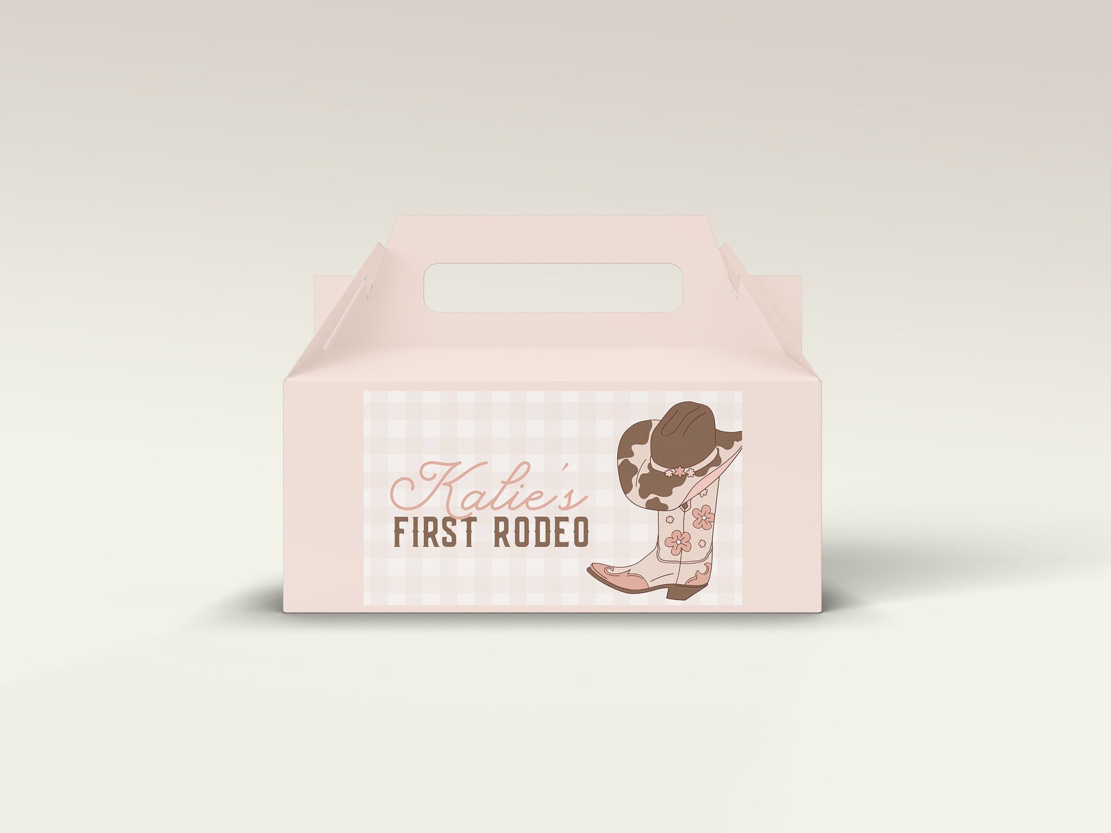 Editable First Rodeo Time Capsule: Cowgirl Birthday (instant Download ...