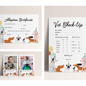 Dog Birthday Party Bundle: Editable Puppy Party Decor (digital Download ...