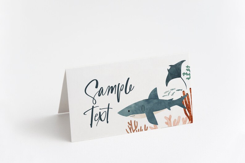 Editable Under the Sea Birthday Banner Sea Animals Bunting - Etsy