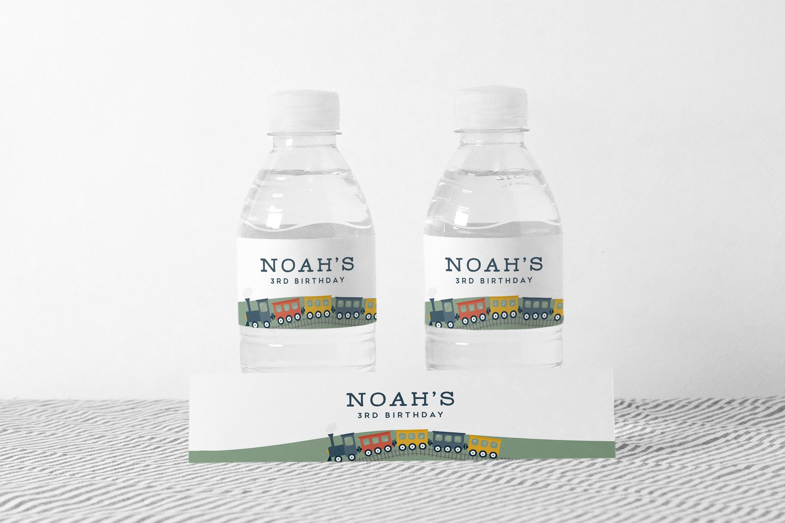 Editable Train Birthday Signs Modern Table Top Signs Train - Etsy