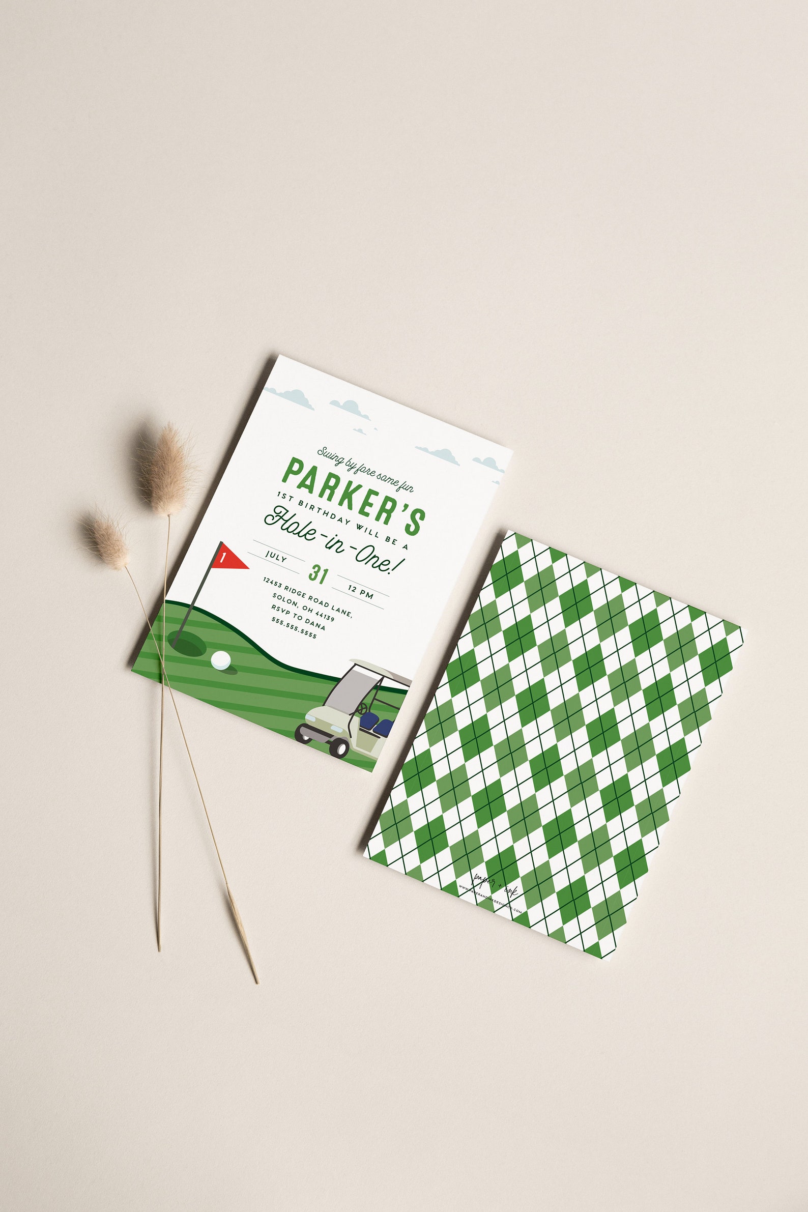 Golf Welcome Sign Hole in One Birthday Sign Golf Birthday | Etsy