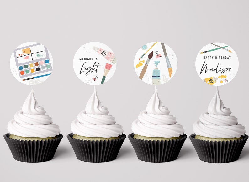 Editable Art Party Signs Table Top Sign Template Art - Etsy