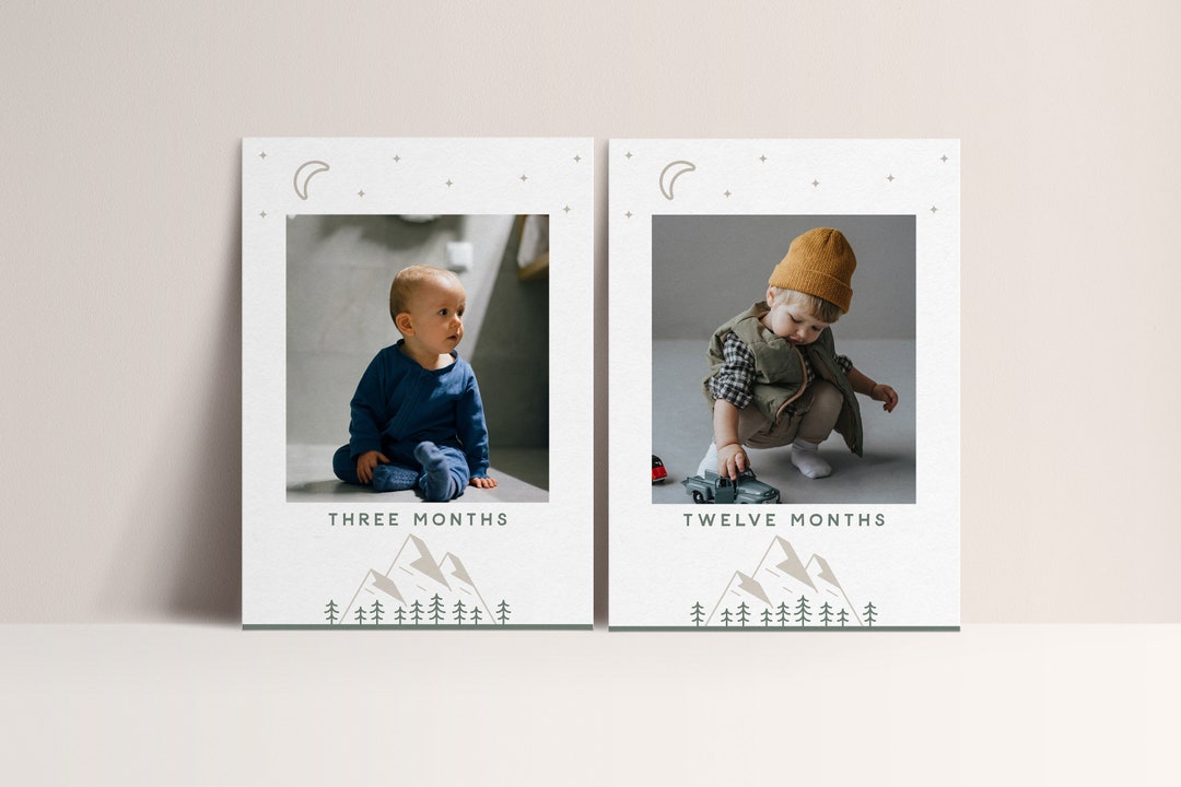 Boho One Happy Camper Photo Banner, Modern Boy Camp Party, Minimalistic ...