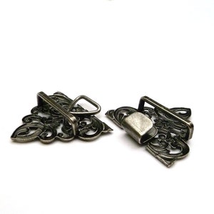 Closure Buckle for Dirndl Apron Antique Silber Colored - Etsy
