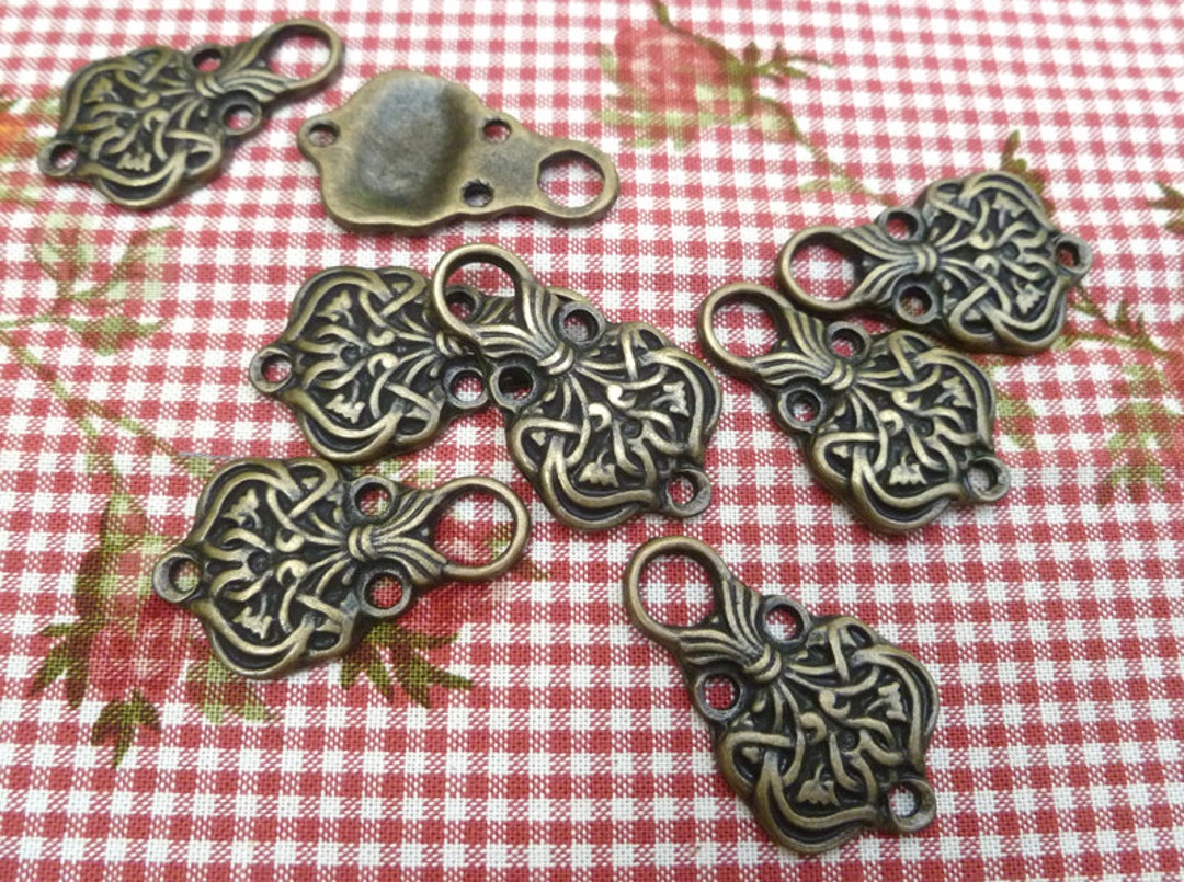 Hooks for Dirndl Medieval Costume Decorative Eyelets Metal - Etsy