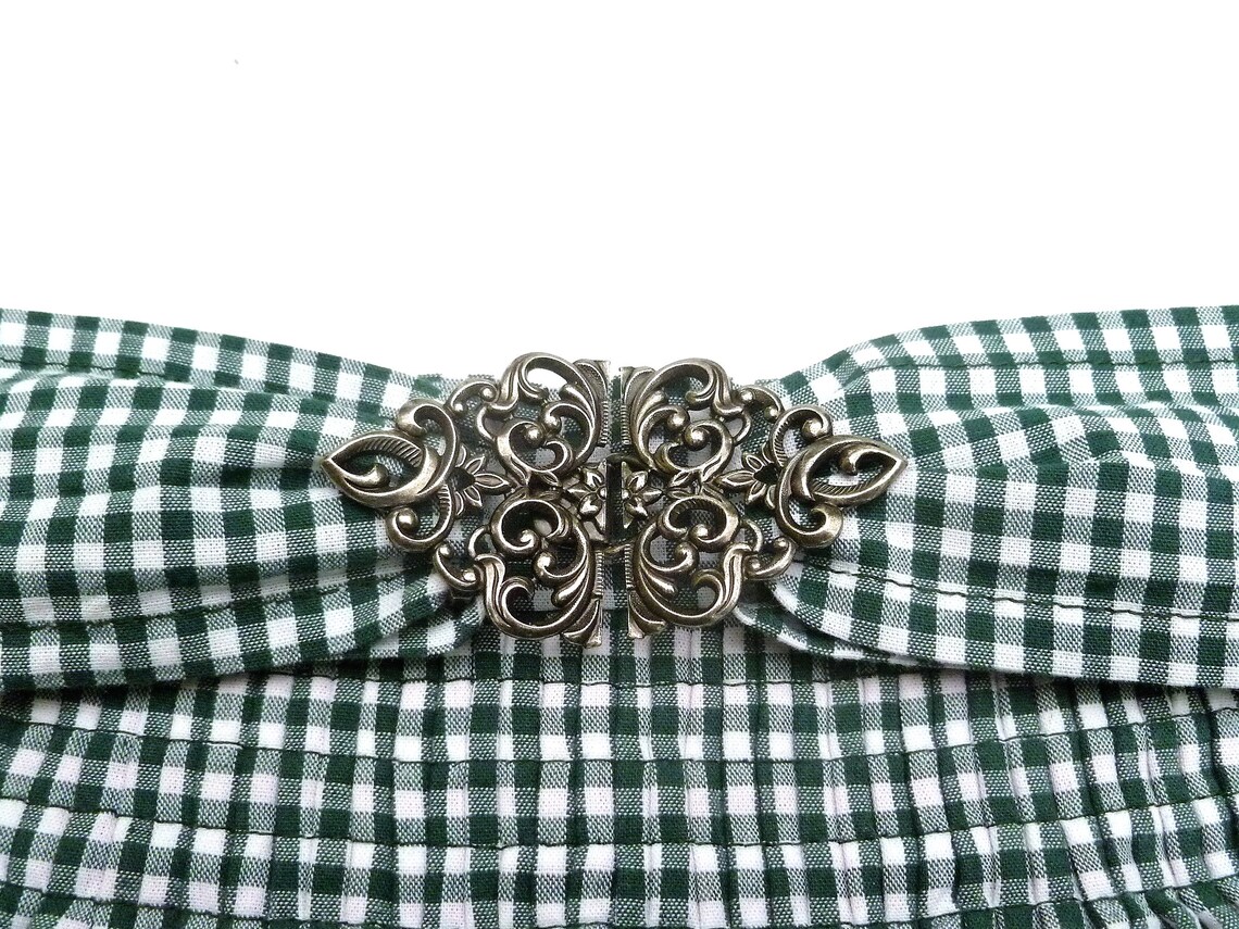 Closure Buckle for Dirndl Apron Antique Silber Colored | Etsy