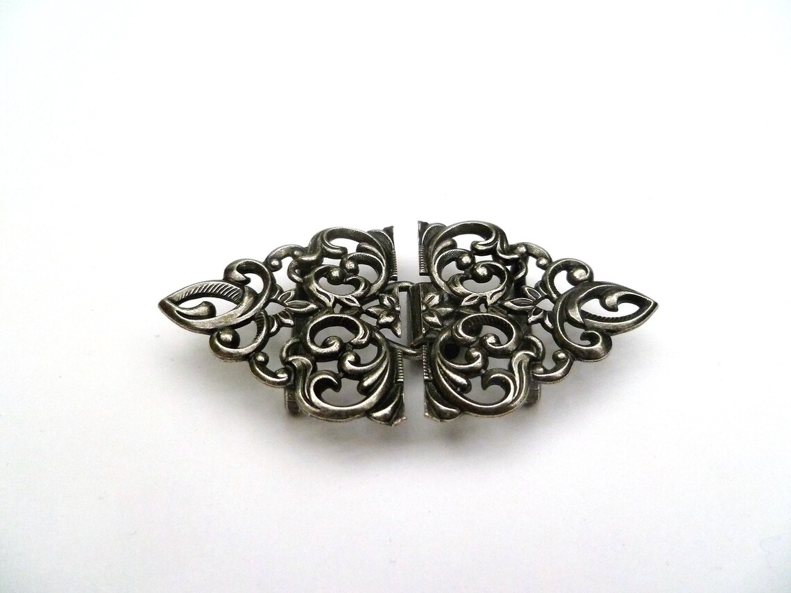 Closure Buckle for Dirndl Apron Antique Silber Colored | Etsy