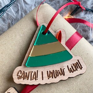 ELF Hat Tree Decoration - Etsy