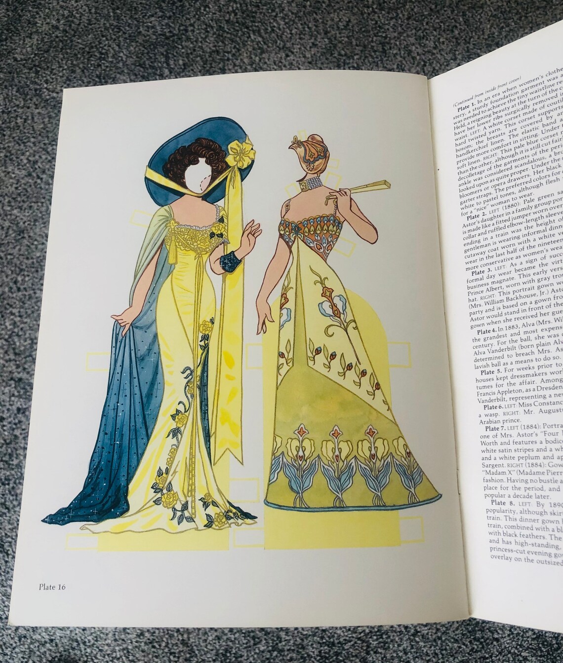 Tom Tierney Paper Dolls and Bonus Sequins Sewn Paper Dolls - Etsy