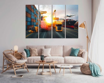 Logistics Wall Art - Etsy