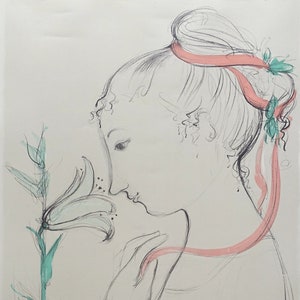 1957 Wiinblad Little Ida's Flowers (large Version) - Original Vintage ...