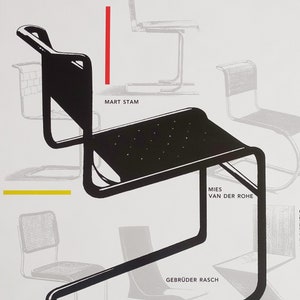 1993 Design Chairs Hamburg Exhibition - Original Vintage Poster - Etsy