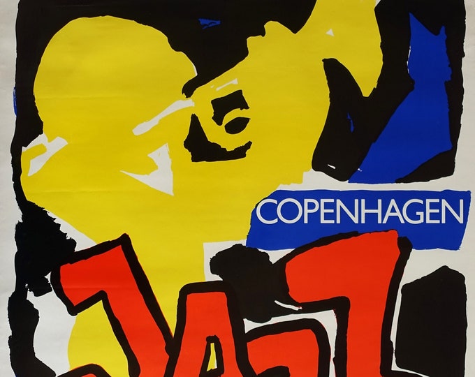 1984 Copenhagen Jazz Festival - Original Vintage Poster - Etsy