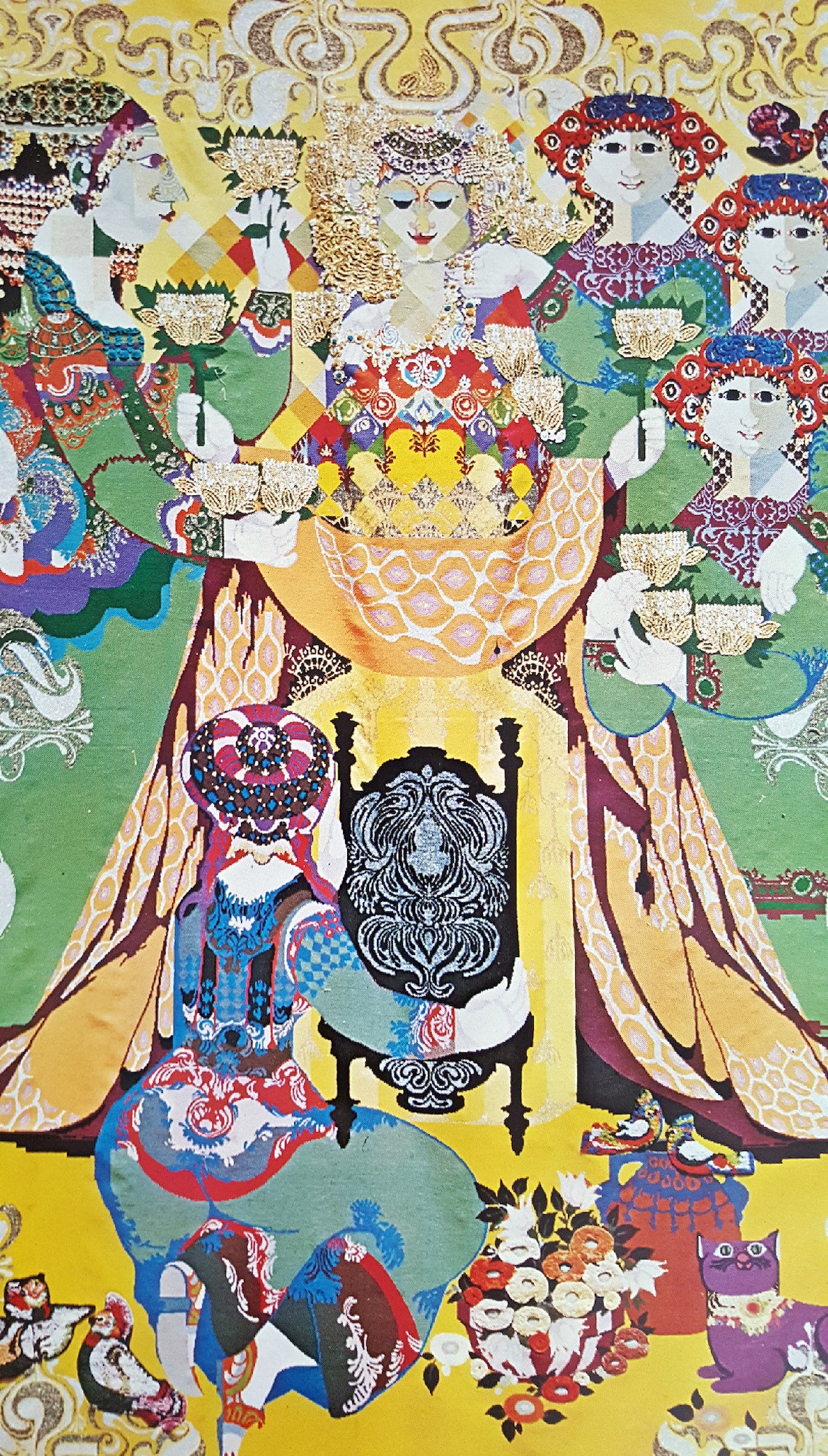 1972 the Wiinblad Tapestries - the Arabian Nights (fifth Theme Large ...
