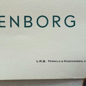 1960 Chagall Exhibition Poster Charlottenborg - Original Vintage Poster ...