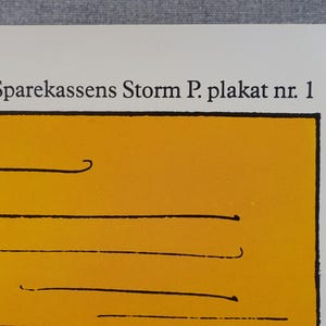 1977 Storm P. Museum Advertisement - Original Vintage Poster - Etsy