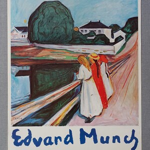 1975 Edvard Munch "the Girls on the Bridge" on Louisiana Museum of ...