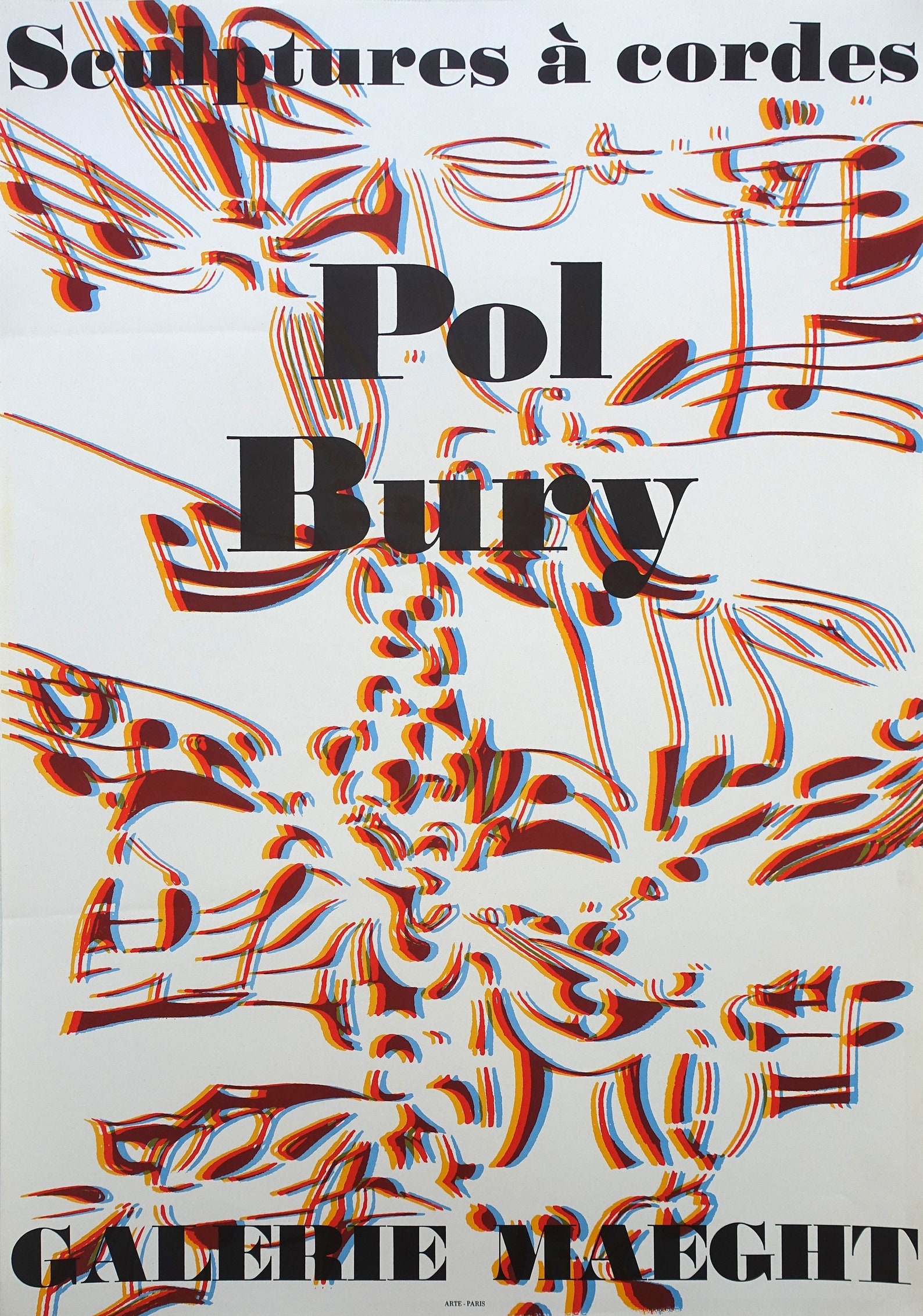 1974 Pol Bury Exhibition Poster Galerie Maeght Original | Etsy