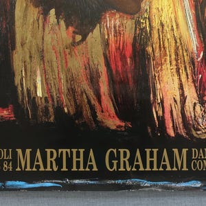 1985 Martha Graham Dance Company by Trampedach - Original Vintage ...