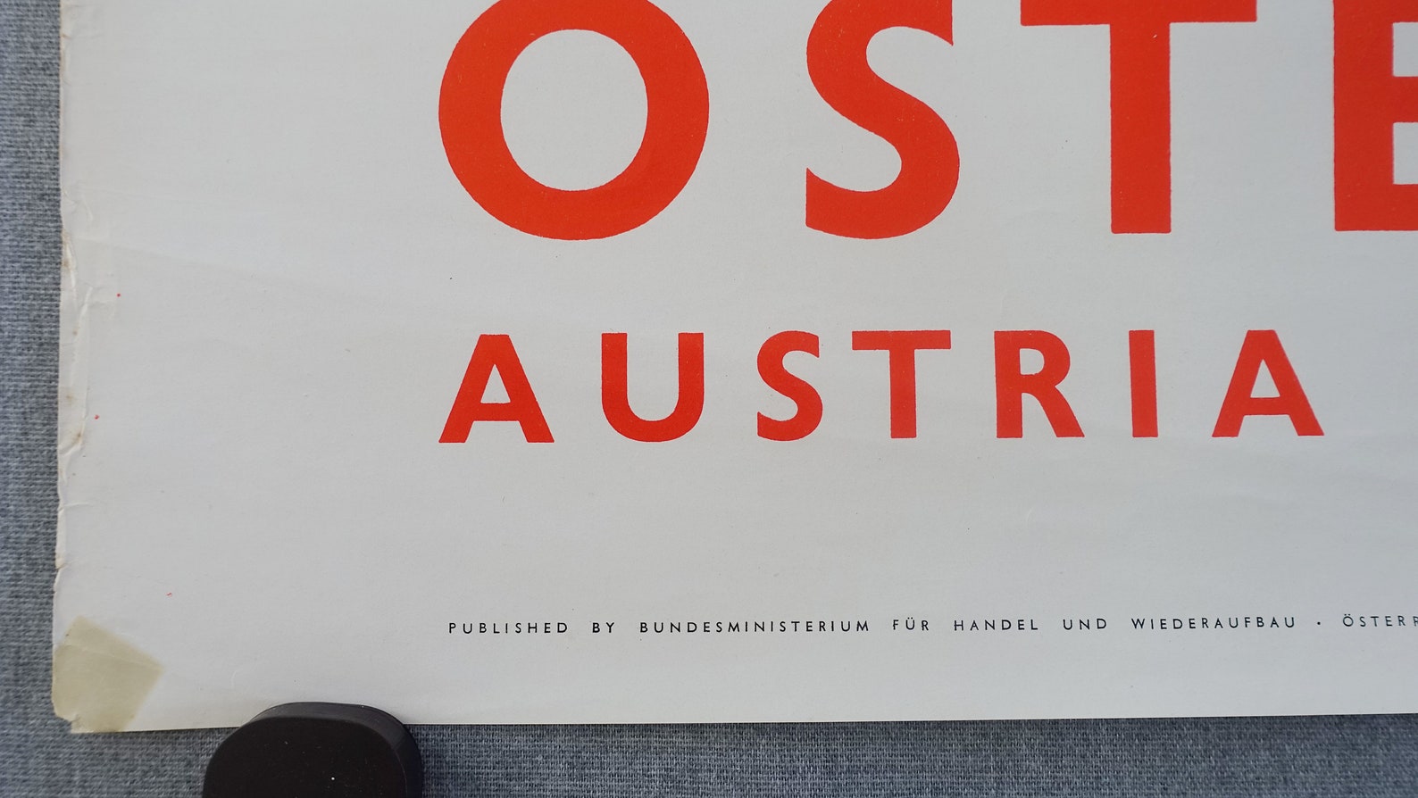 1960s Austria Travel Poster Millstätter See, Kärnten - Original Vintage ...