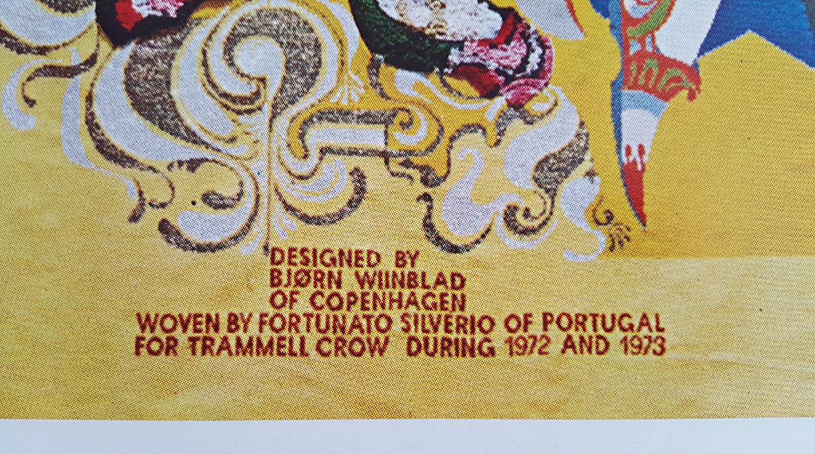 1972 the Wiinblad Tapestries - the Arabian Nights (fifth Theme Large ...