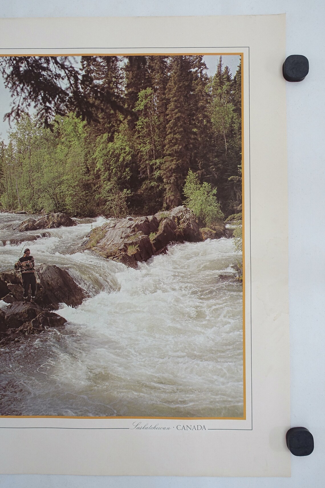 1980s Canada Saskatchewan Travel Poster Original Vintage - Etsy