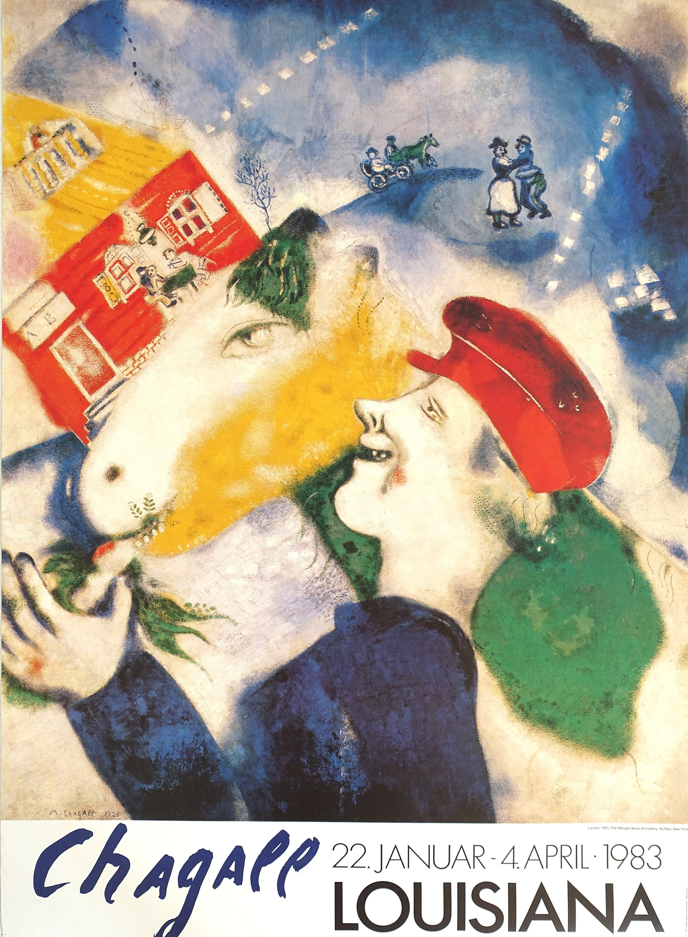 1983 Chagall Vida Campesina en el Museo de Arte Moderno de | Etsy España