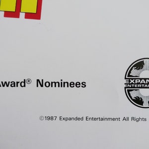 1987 Animation Festival - Original Vintage Poster - Etsy