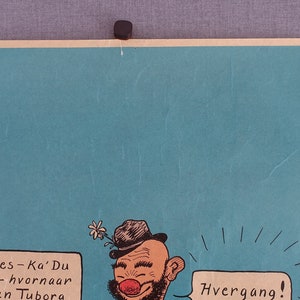 1950s Tuborg Beer Poster by Storm P. - Original Vintage Poster - Etsy