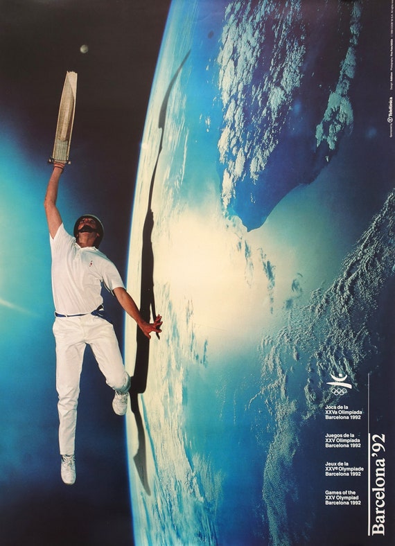 1992 Summer Olympic Games Basque Pelota Original Vintage - Etsy