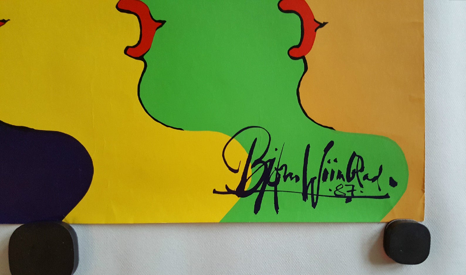 1987 Wiinblad Vox Danica Music Poster - Original Vintage Poster - Etsy