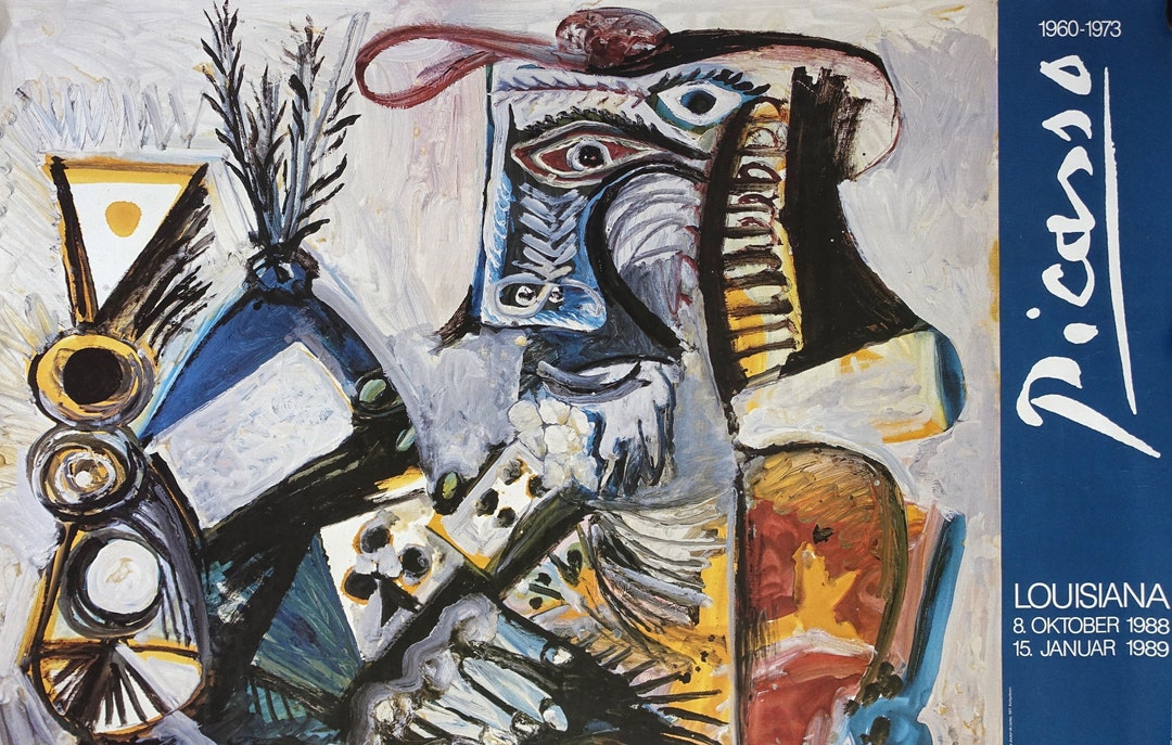1988 Picasso Cardplayer at Louisiana Museum of Modern Art - Original ...