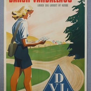 1950s Danish Ramblers’ Association (dansk Vandrelaug) by Verner Münch ...