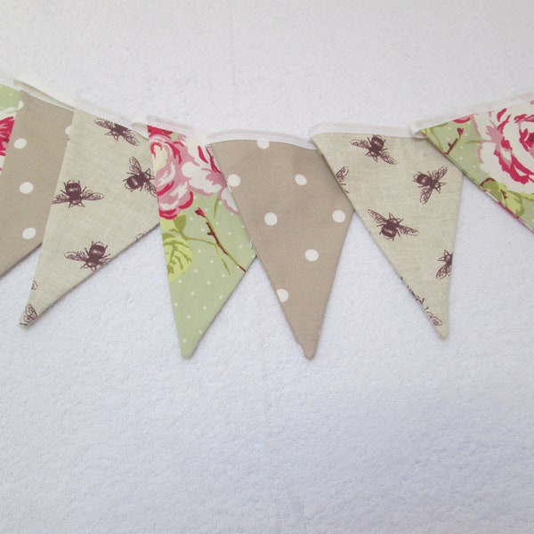 Shabby Chic Bunting - Etsy