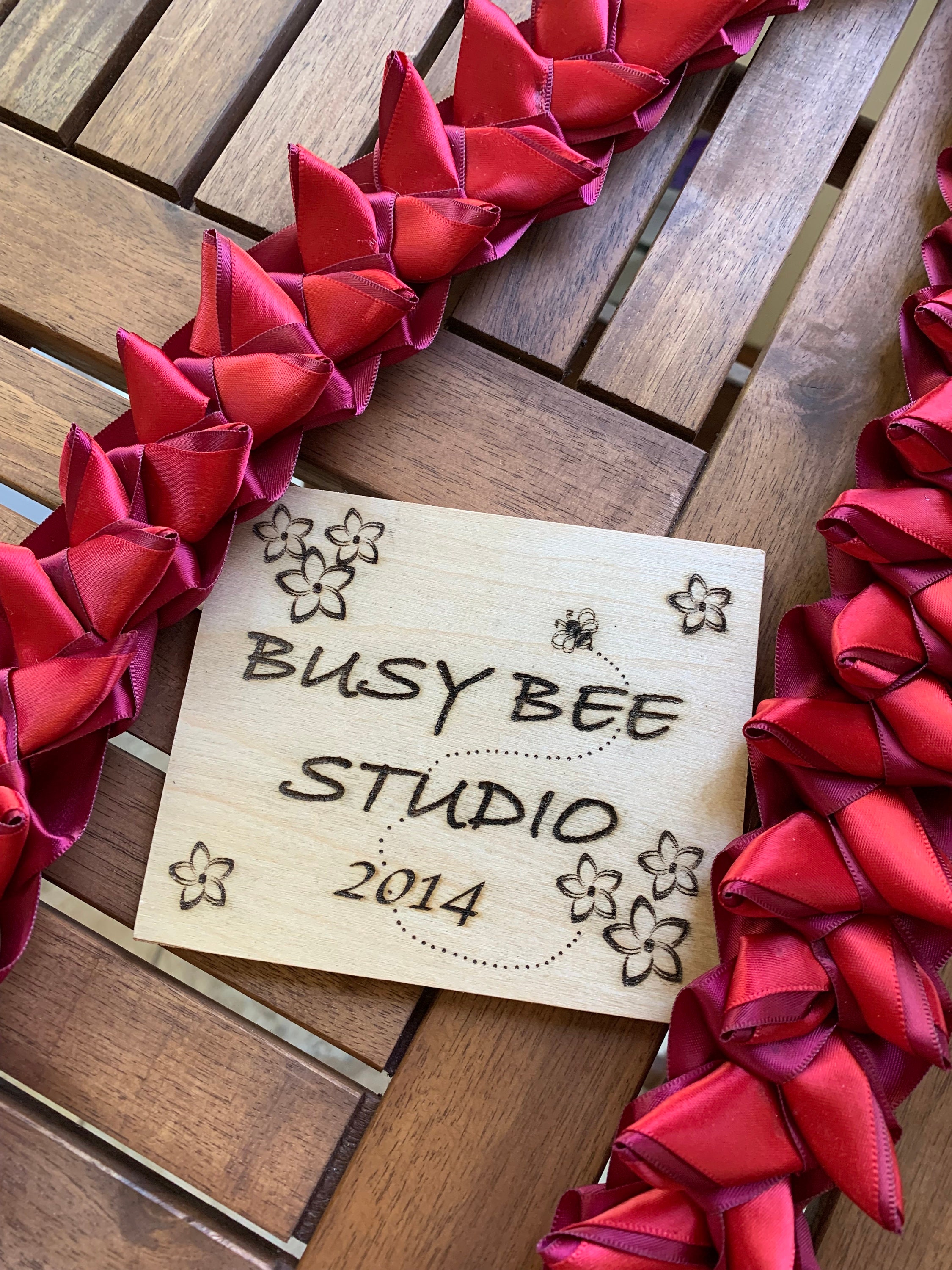 Samoan Ula Fala Inspired Ribbon Lei - Etsy
