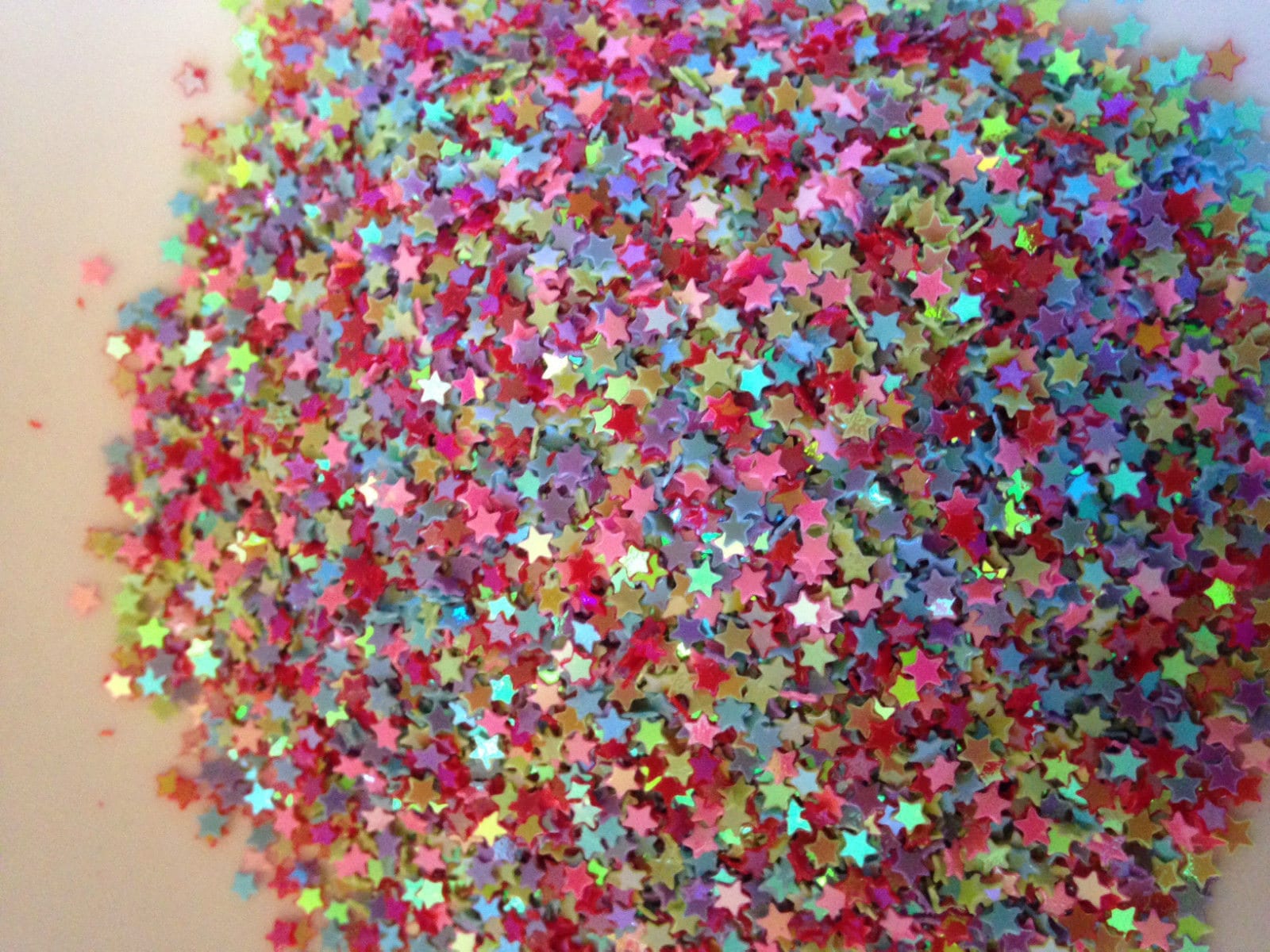 10g Mixed Colour Tiny Star Sequins 3mm. Ideal for Shaker Card - Etsy ...