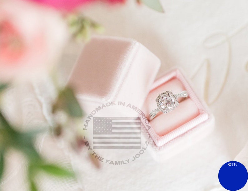 Ring Box Engagement Ring Box Proposal Ring Box Pink Ring - Etsy