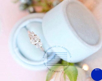 Blue Wedding Ring Box - Etsy
