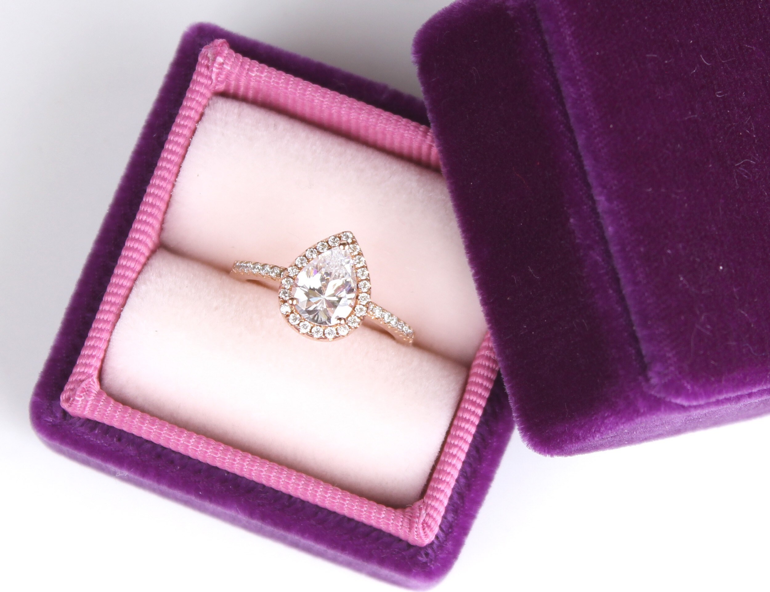 Wedding Ring Box Proposal Ring Box Vintage Ring Box | Etsy