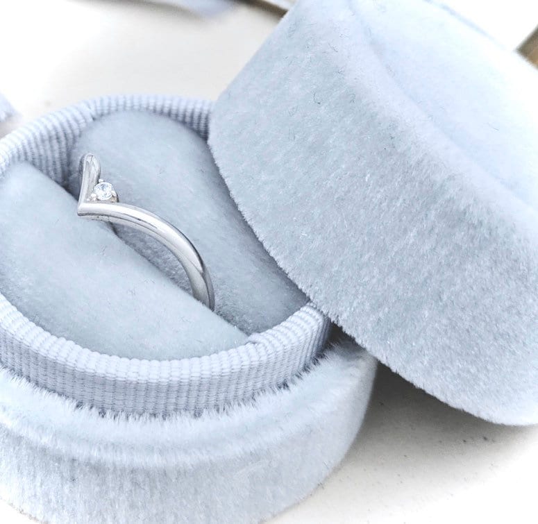 Silver Circle Ring - Etsy