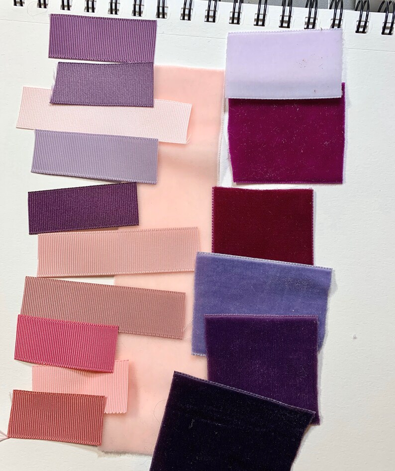 Velvet Swatches | Etsy