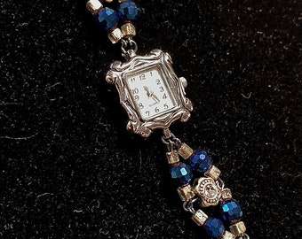 Rhinestone Watch | Etsy