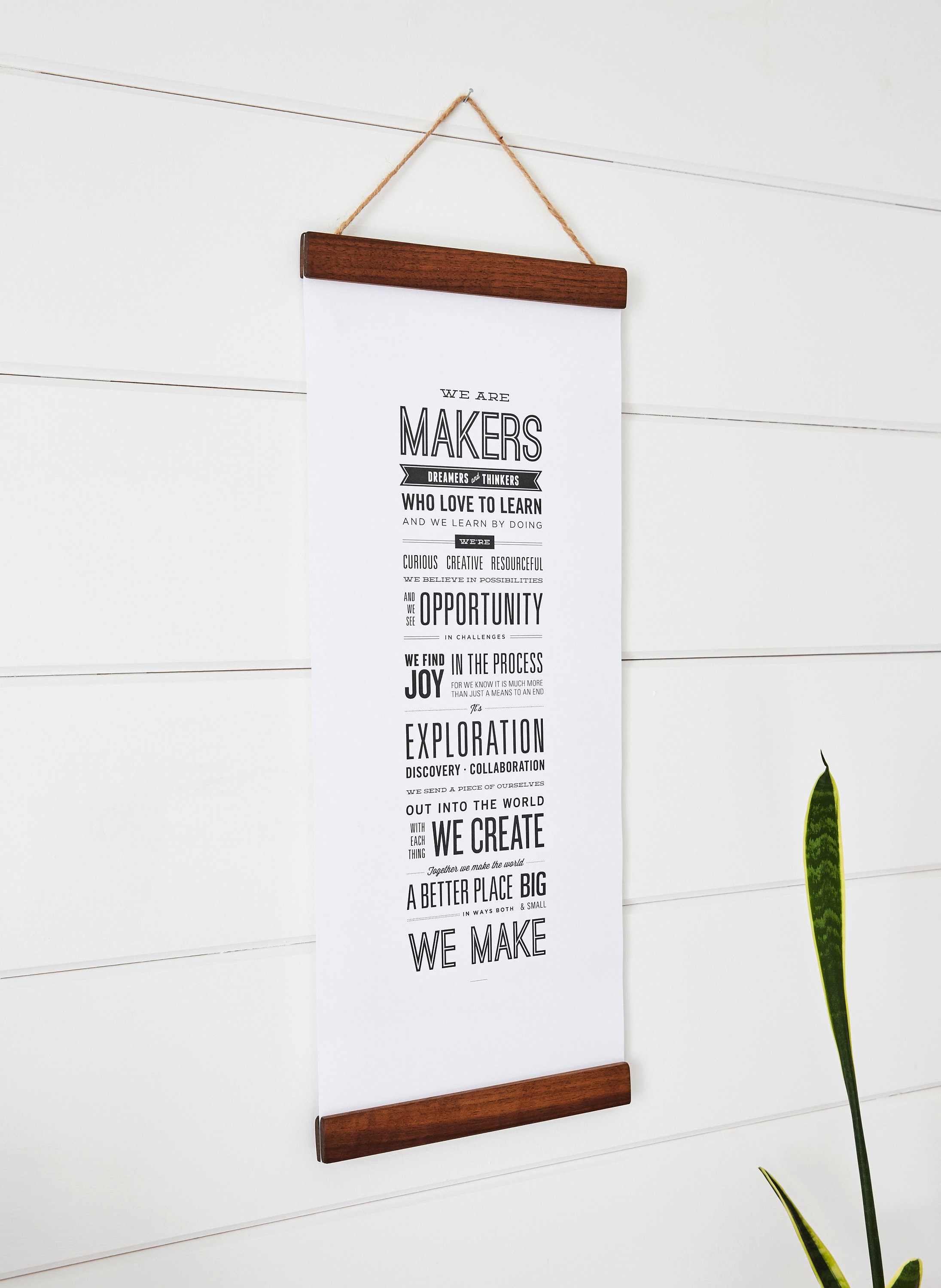 Maker Manifesto Poster 9 X 24 / Digital Download / - Etsy