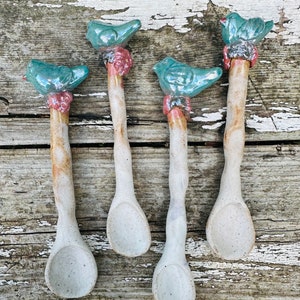 The Sweetest, Magical Bird Spoons. - Etsy