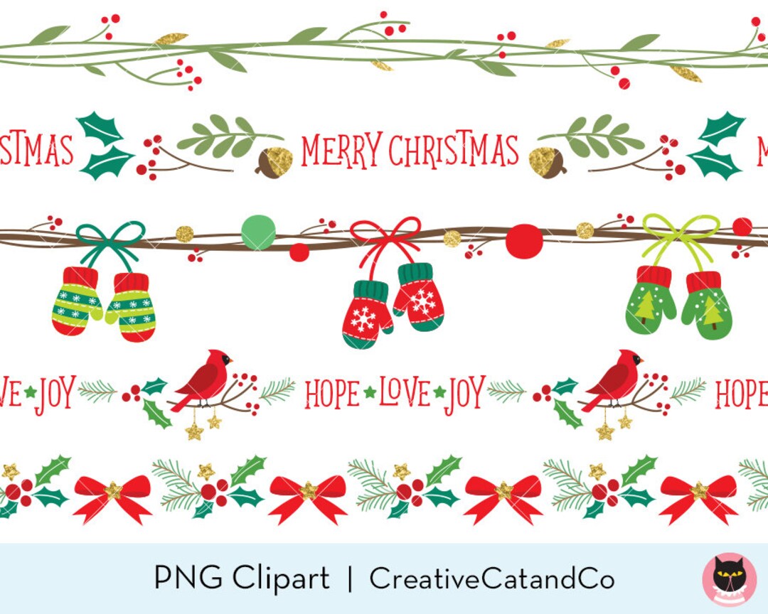 Christmas Images Clip Art Borders