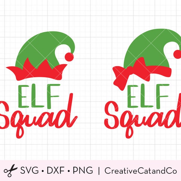 Elf Squad Svg - Etsy