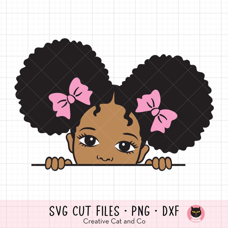 Peek a Boo Girl Svg - Etsy
