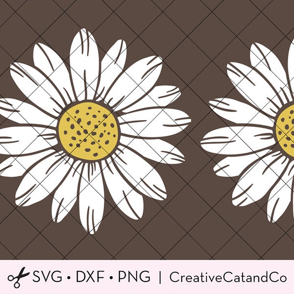 Daisy Flower Svg - Etsy