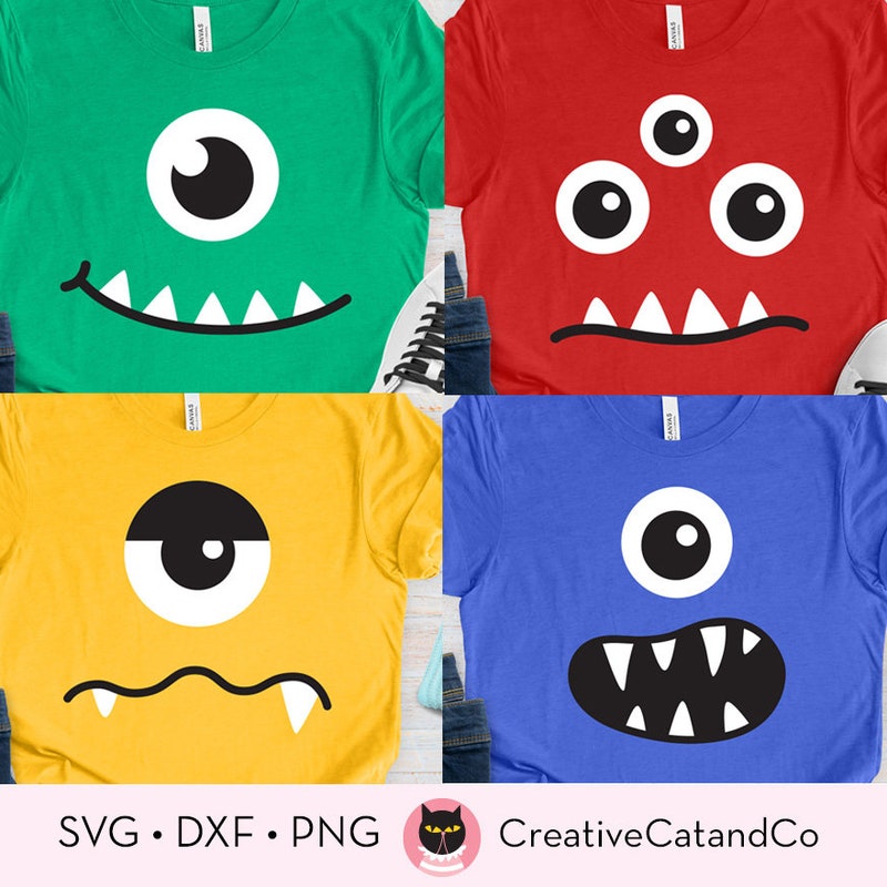 Little Monster Svg - Etsy