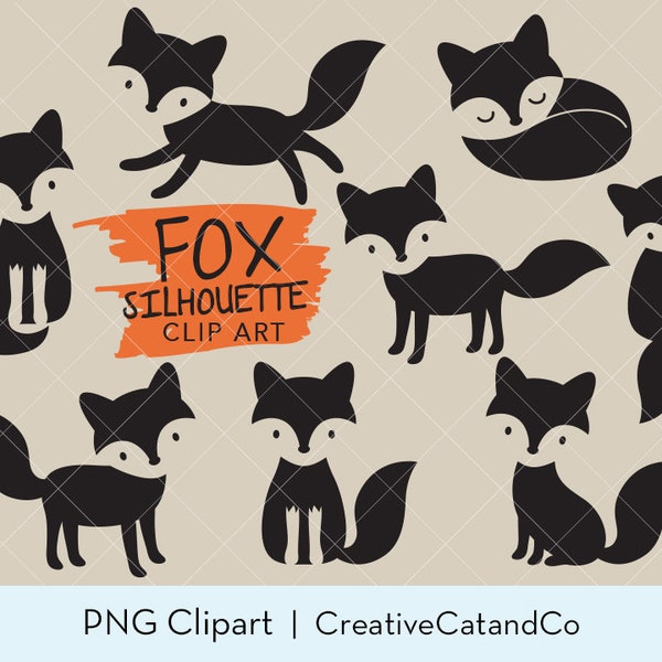 Fox Graphic - Etsy